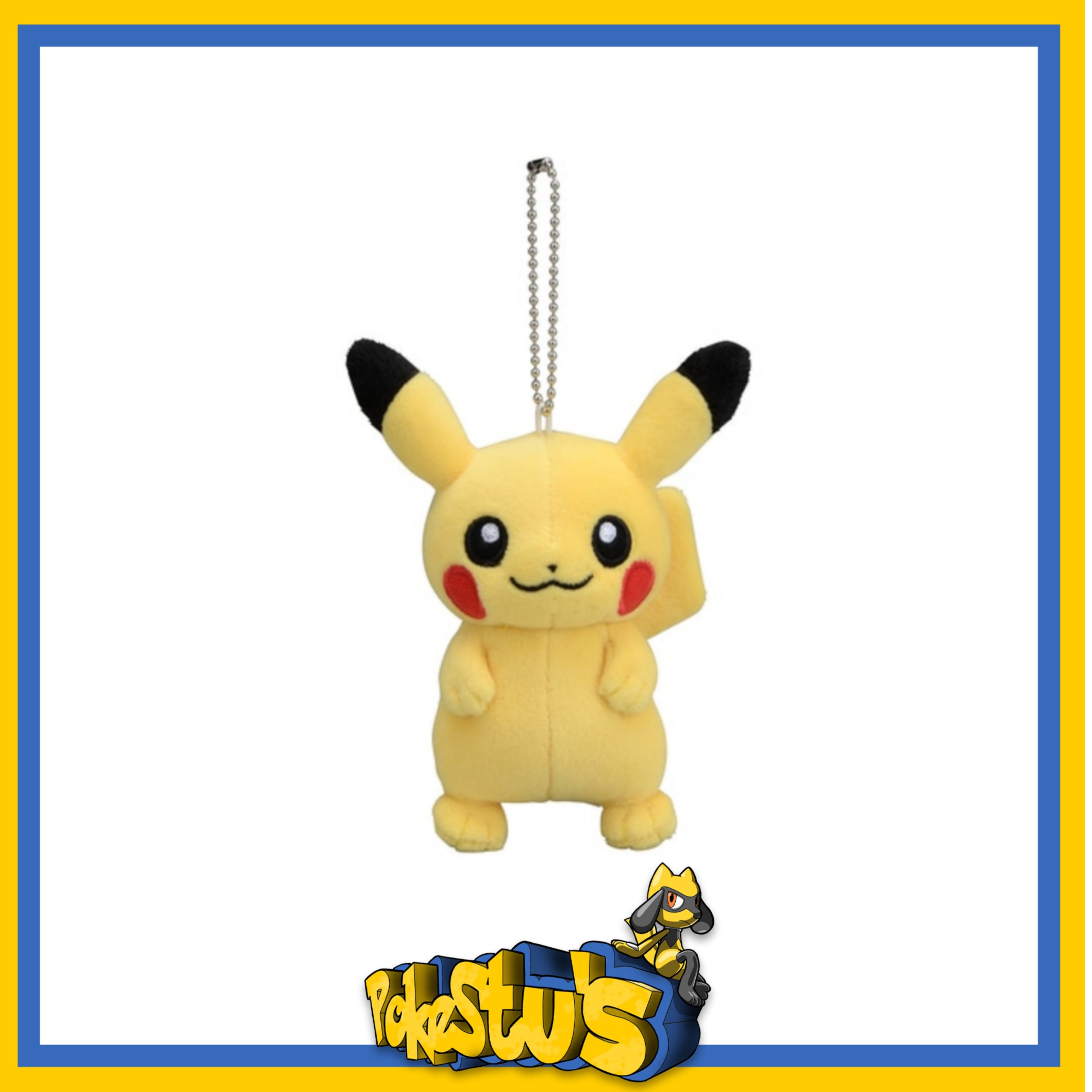 Pikachu Plush Keychain – PokeStu's