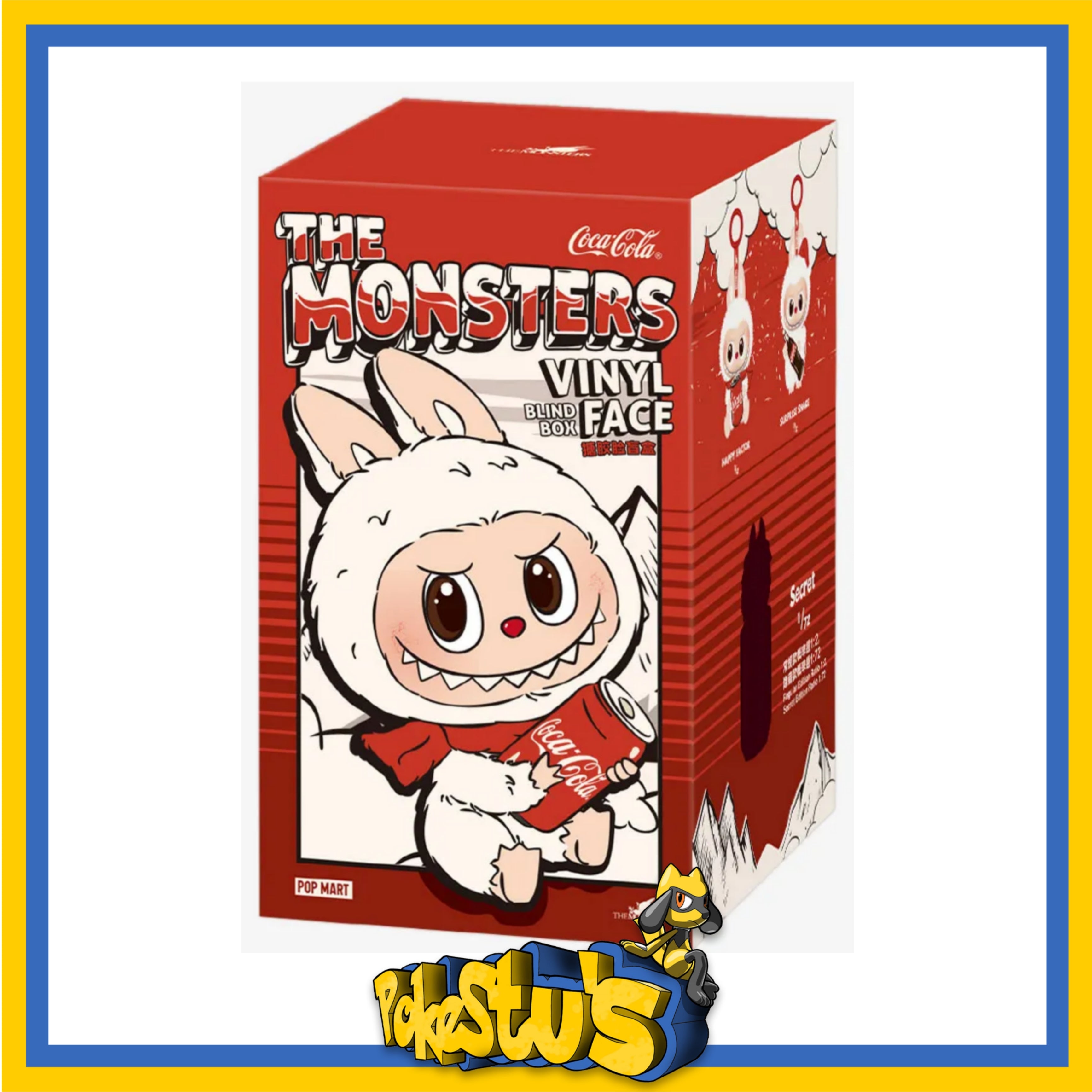 Official POPMART Labubu - The Monsters COCA-COLA Series-Vinyl Face Bli ...